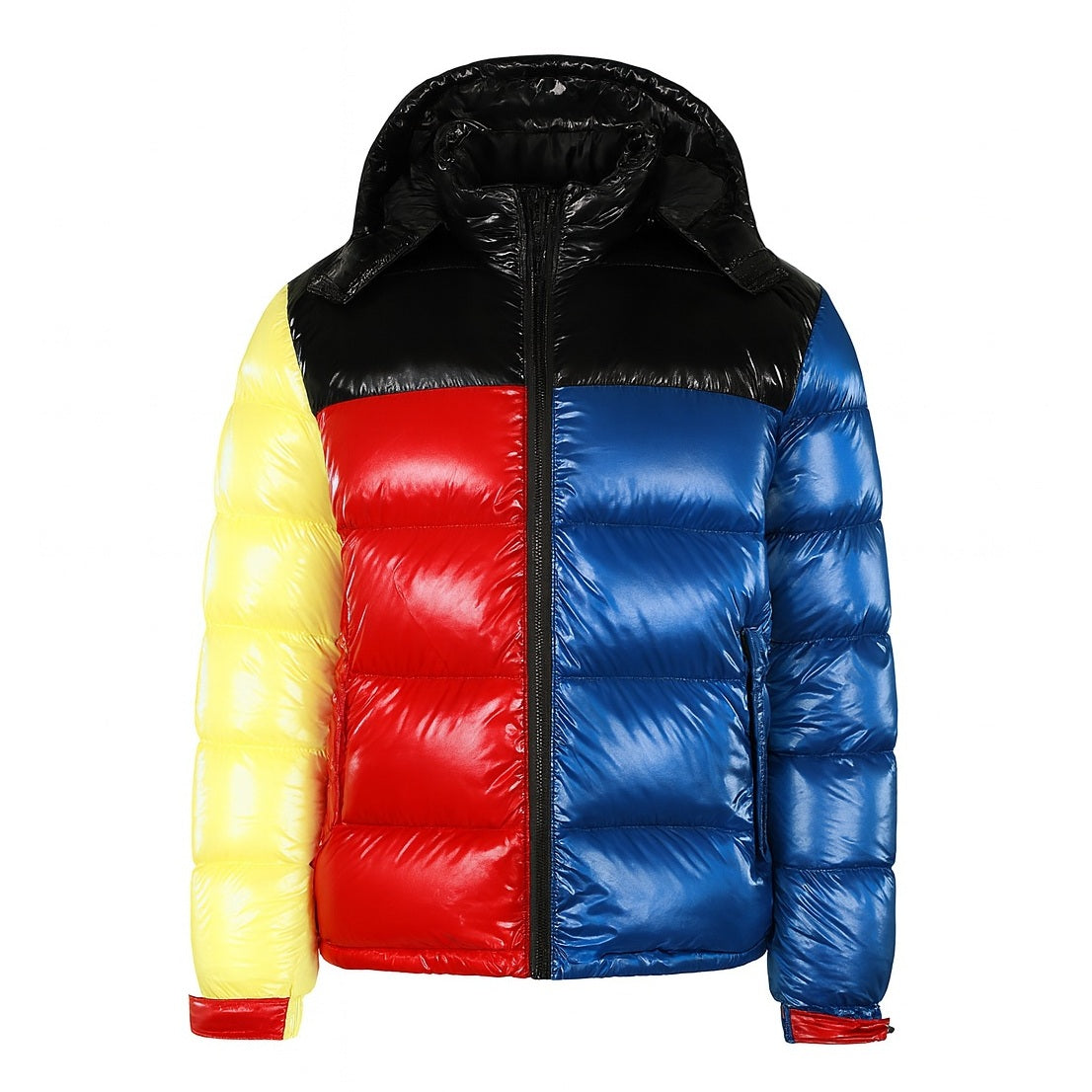 Wholesale Adult Shiny Bubble Jacket with Hood Multi Color| Bulk Packs ...